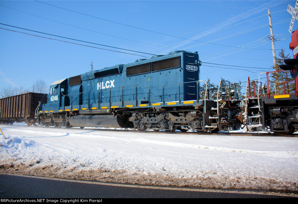 HLCX 6248 on CSX Train Q410